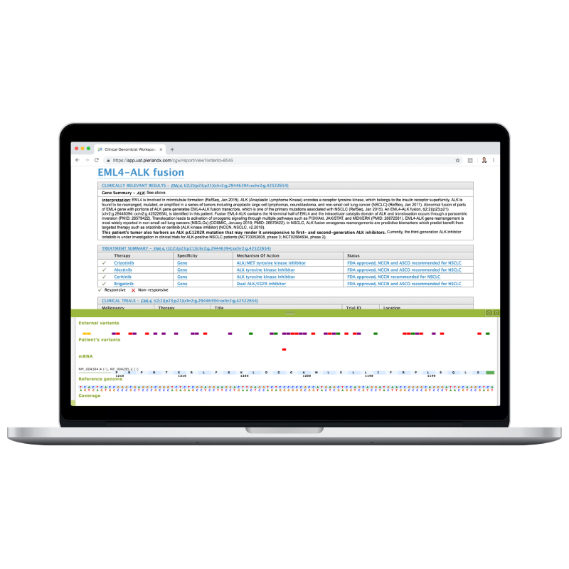 Clinical Genomics Workspace