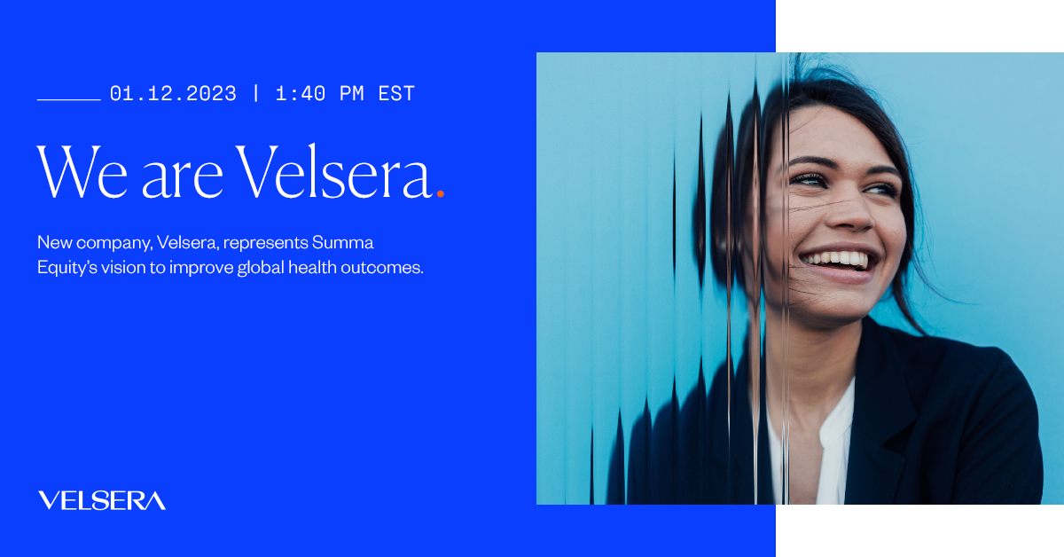 New company, Velsera, represents Summa Equity's vision to improve global health outcomes